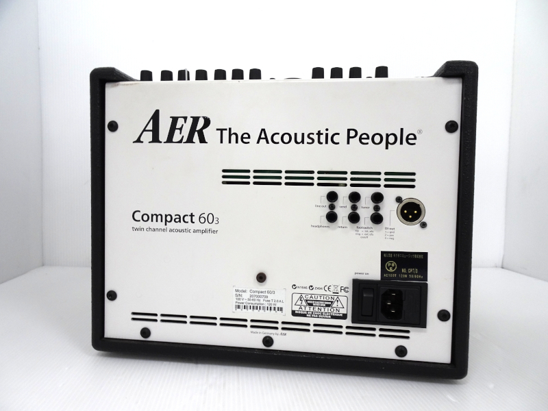 AER The Acoustic People COMPACT 60/3 アコースティック ギターアンプ み(アコースティックアンプ)｜売買さ ...