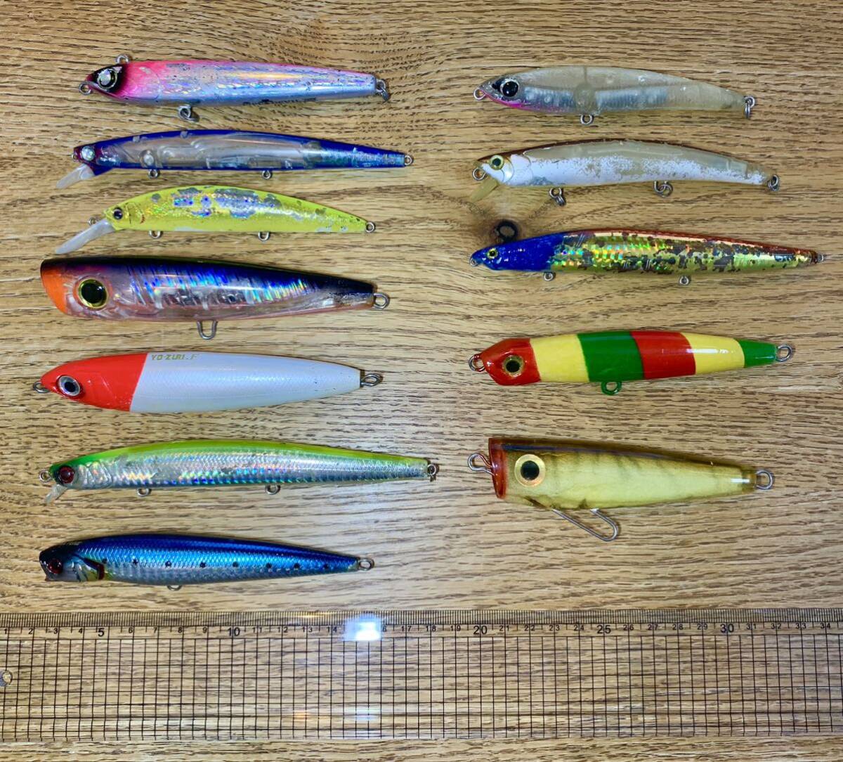 Blooowin 140 PIPI DEVIL 125 など12本ルアーセット(ミノー)｜売買されたオークション情報、yahooの商品情報をアーカイブ公開 - オークファン（aucfan.com）