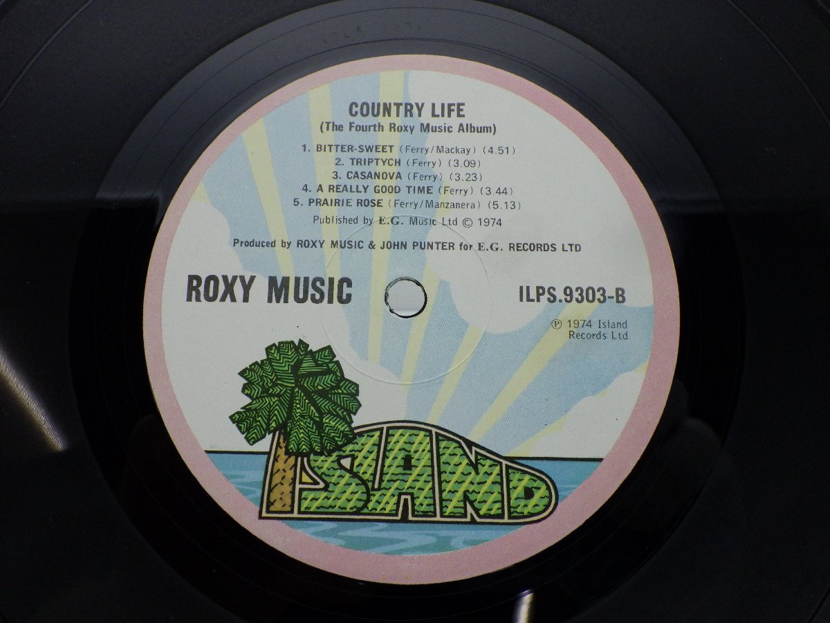 Roxy Music Country Life LP 12インチ /Island Records ILPS 9303 /洋楽ロック(Roxy ...