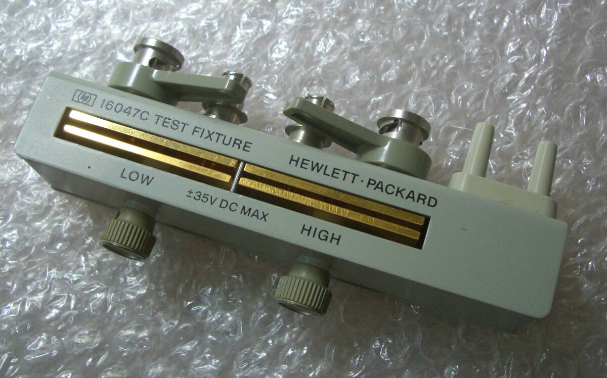 HP HEWLLET PACKARD テストフィクスチャ 16047C TEST FIXTURE(アマチュア無線)｜売買されたオークション情報 ...