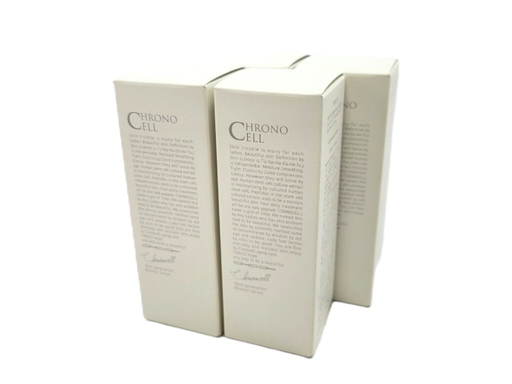 おまとめ4点 CHRONO CELL/クロノセル CCセラム 美容液 各30ml 基礎化粧品 ファビウス 50509TT6(美容液)｜売買されたオークション情報、yahooの商品情報を ...