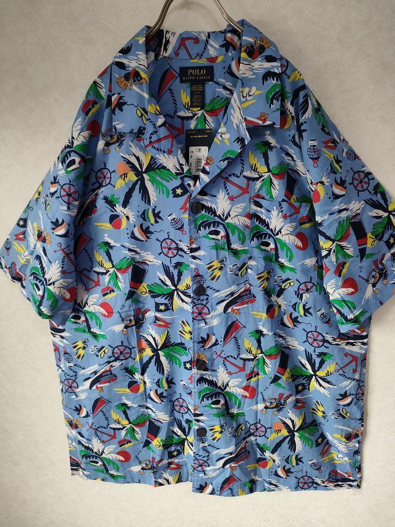 ポロラルフローレン アロハシャツ ポロベア サーフィン POLO RALPH LAUREN SPORT RRL RLX(Lサイズ)｜売買されたオークション情報、yahooの商品情報をアーカイブ ...