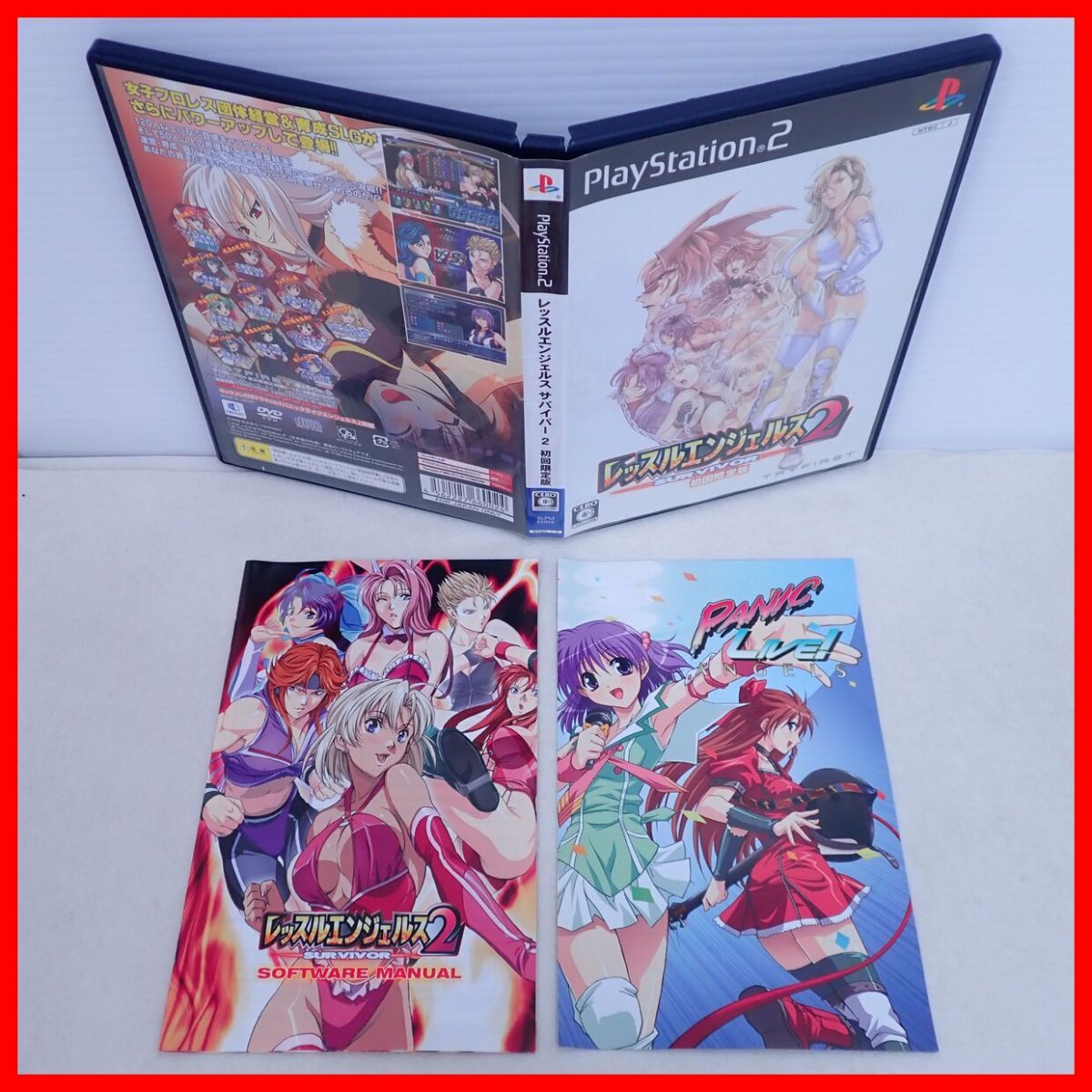 品 PS2 プレステ2 レッスルエンジェルス サバイバー2 初回限定版 TRYFIRST トライファースト 箱説付 PP(シミュレーション)｜売買されたオークション情報、yahooの商品情報を ...