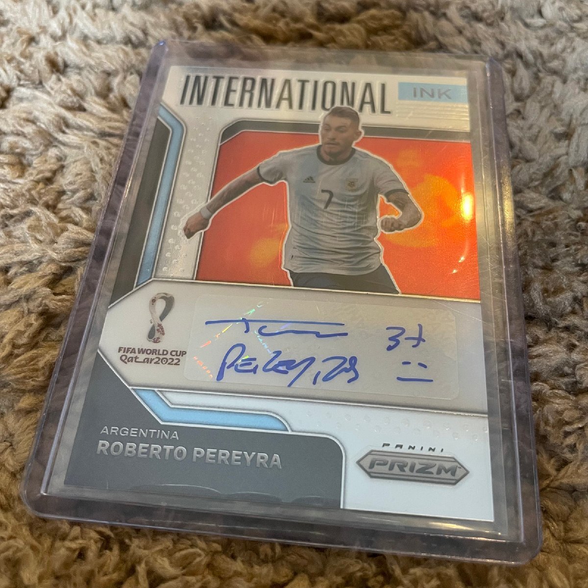 2022 PANINI SOCCER PRIZM FIFA WORLD CUP QATAR / ARGENTINA / ROBERTO ...