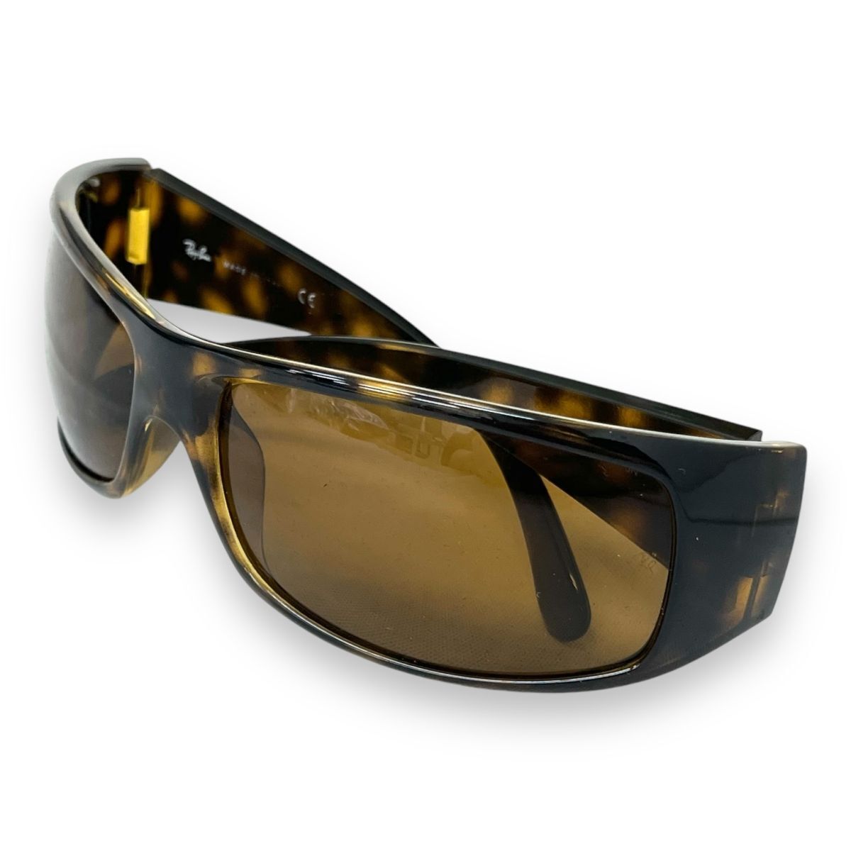 Ray-Ban レイバン サングラス 眼鏡 アイウェア ファッション ブランド RB4108 べっ甲 ブラウン スポーツ ケース付き(その他 ...