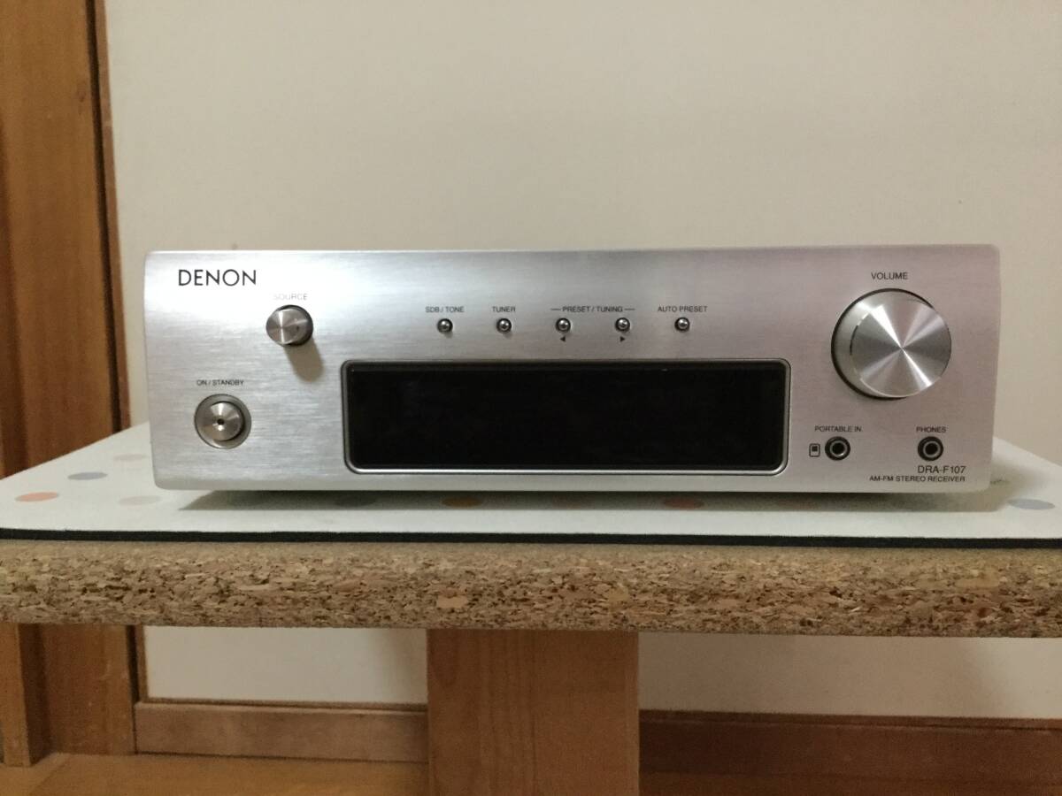 DENON DRA-F107レシーバーアンプ リモコン付き(DENON)｜売買されたオークション情報、yahooの商品情報をアーカイブ公開 ...