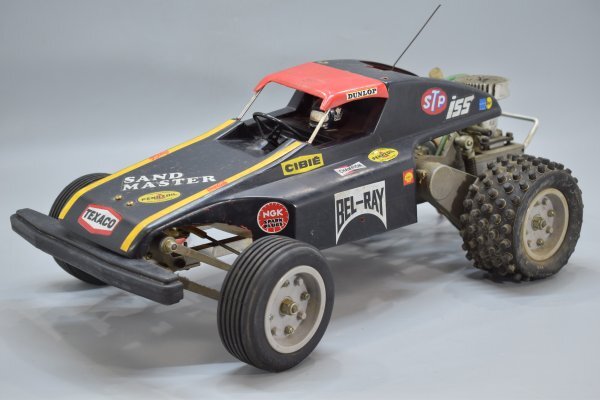 当時物 TOMO 1/8 東模 SAND MASTER サンドマスター バギー エンジン RC ラジコン オフロード Hc-22SM(完成品 ...