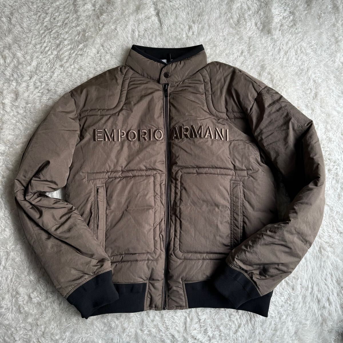 エンポリオアルマーニ ダウン ジャケット ボンバー ジャケット 16A 175cm L相当 EMPORIO ARMANI(Lサイズ)｜売買されたオークション情報、yahooの商品情報を ...