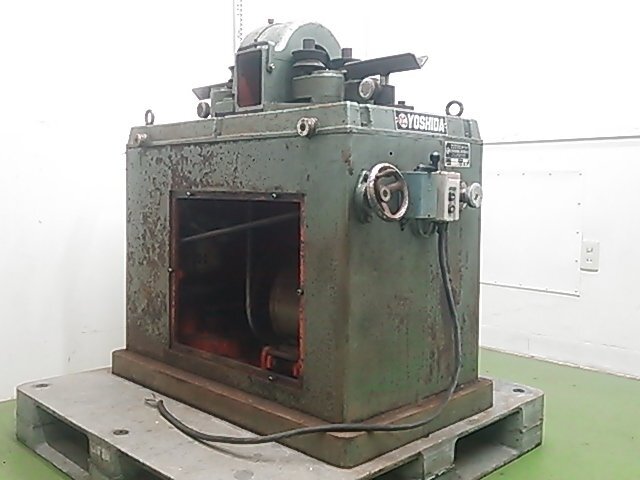 吉田特殊機械工業 YOSHIDA 丸棒削機 YD-5 付属品付き 三相200V 木工機械 動作良好 店舗引取り歓迎 a6216(電動工具 ...