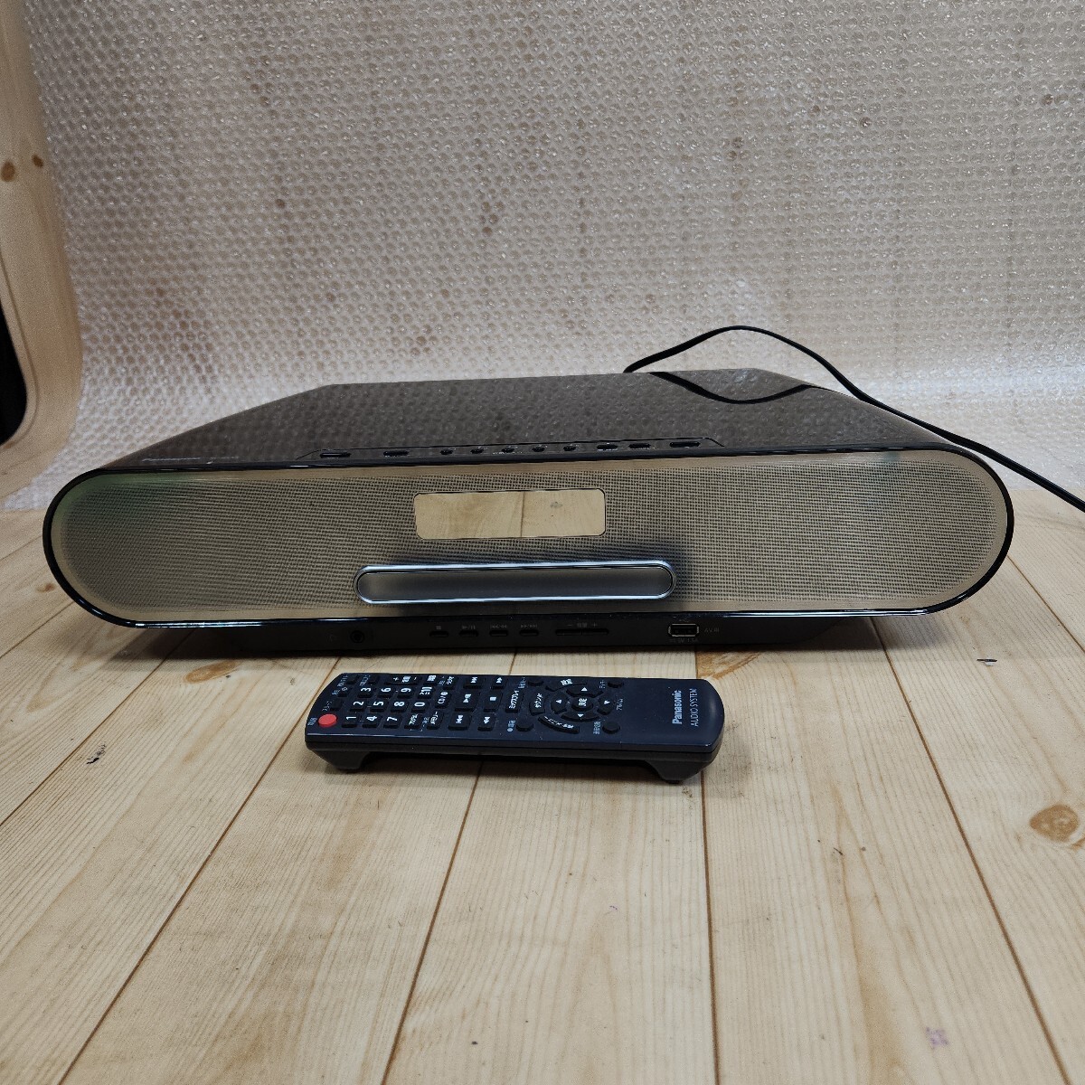 Panasonic コンパクトステレオシステム ミニコンポ SC-R555 リモコン付き 通電確認OK(システムコンポ)｜売買された ...