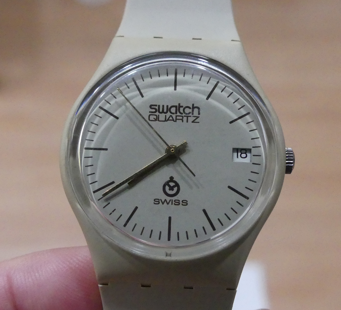 ジャンク Swatch スウォッチ 1983年 GT402 ビンテージ レトロ 腕時計 電池切れ 動作未確認(その他)｜売買されたオークション ...