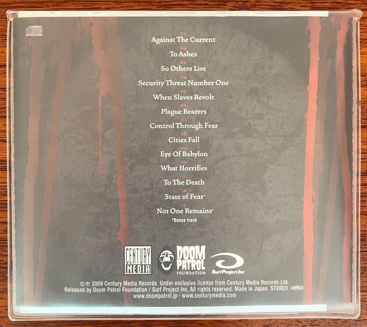 国内盤 Earth Crisis To The Death CD Strife Snapcase Path Of Resistance Sepultura Machine Head ...