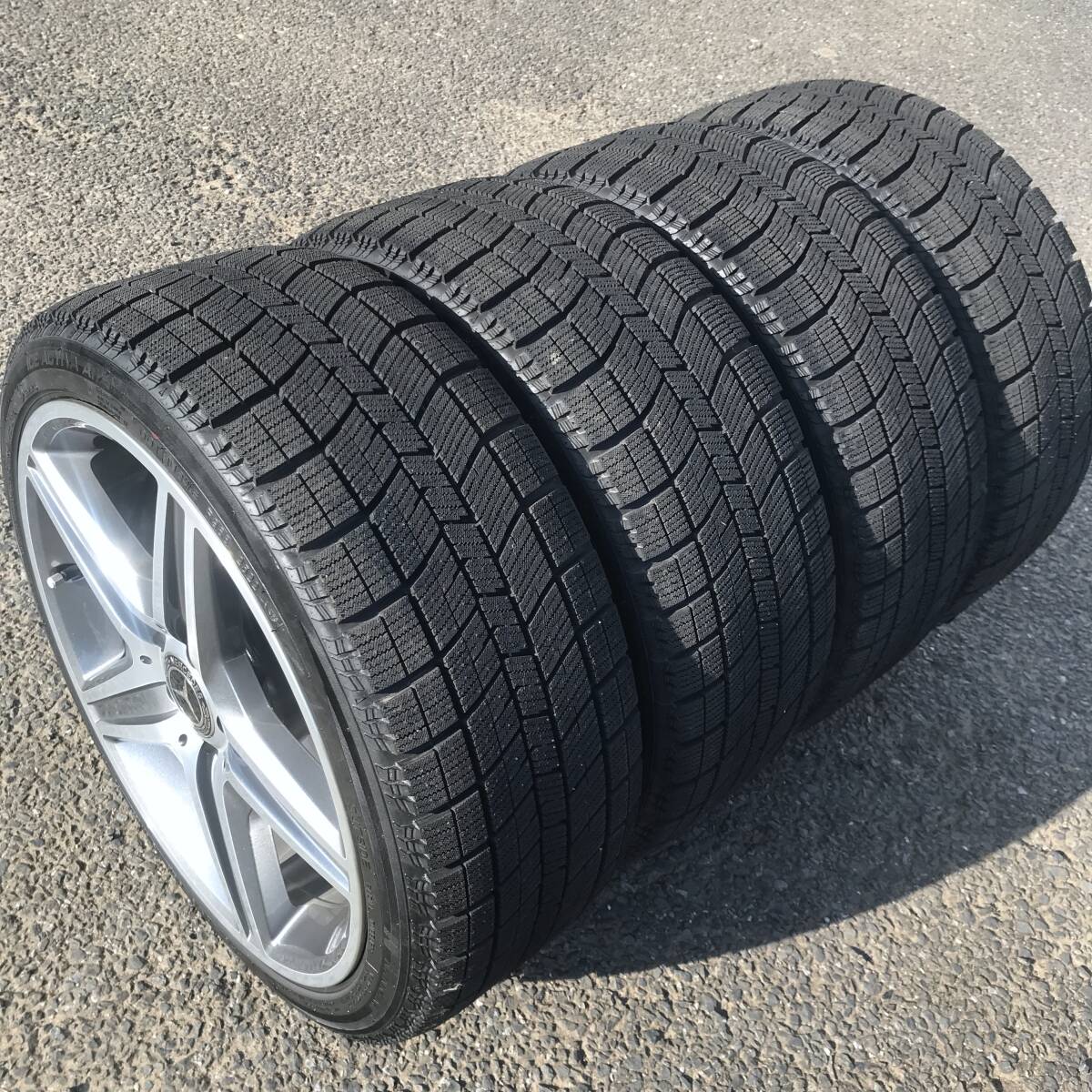 タイヤ PCD112 ベンツ AMG 純正 スタッドレス 225/40R18 5H Cクラス W209 CLK63 C43 C450 W205 Aクラス W177 W204 W176 SLK ...