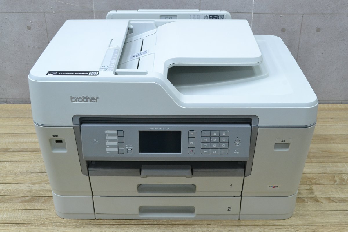 C1711 現状品 brother ブラザー インクジェットプリンター 複合機 MFC-J6983 印字総枚数5897枚 A3対応(ブラザー ...