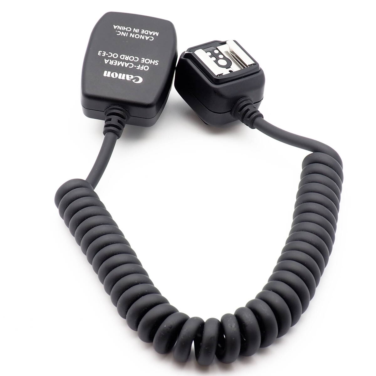 Canon OFF-CAMERA SHOE CORD OC-E3 オフカメラシューコード 3型 600EX II 580EX II 430EX III など対応 EOS-1DX III 5D ...
