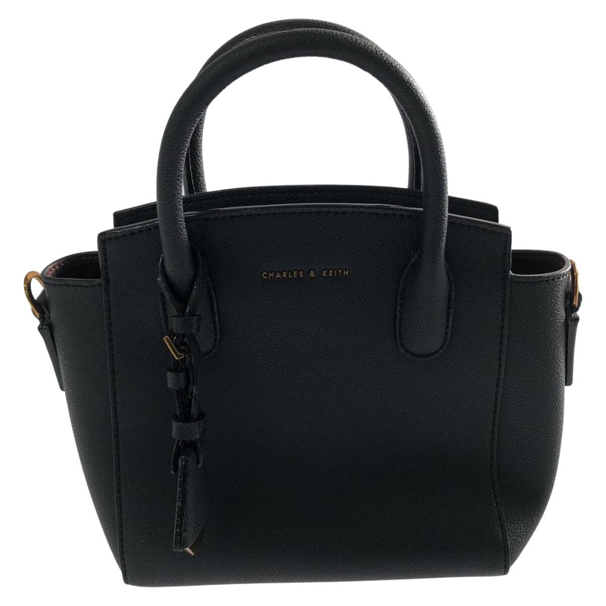 CHARLES & KEITH チャールズ＆キース 2WAY ショルダー ハンドバッグ/ブラック(その他)｜売買されたオークション情報、yahooの商品情報をアーカイブ公開 - オークファン ...
