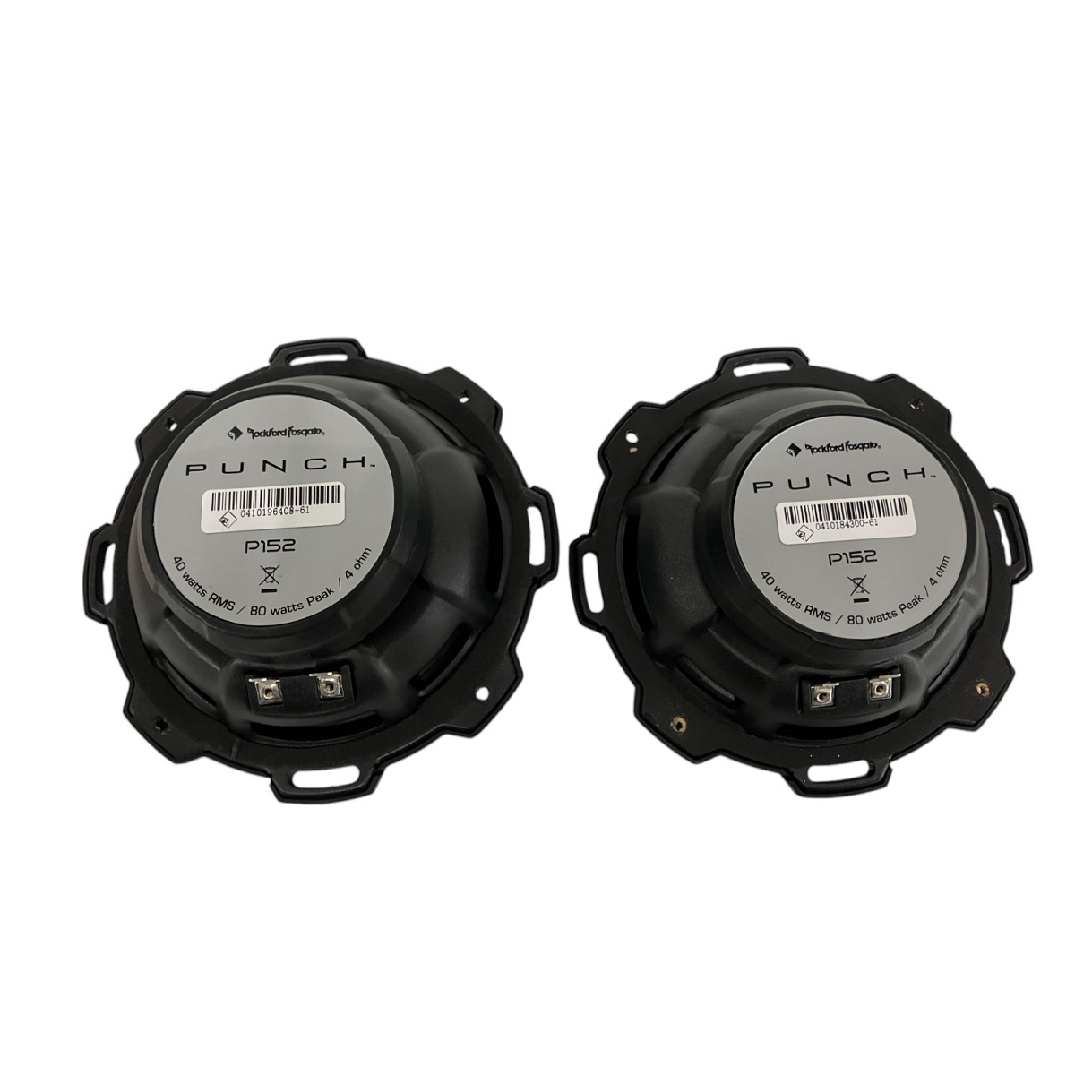 ROCKFORD FOSGATE PUNCH P152 スピーカー ロックフォード パンチ オーディオ機器 B9635458(ツイーター ...