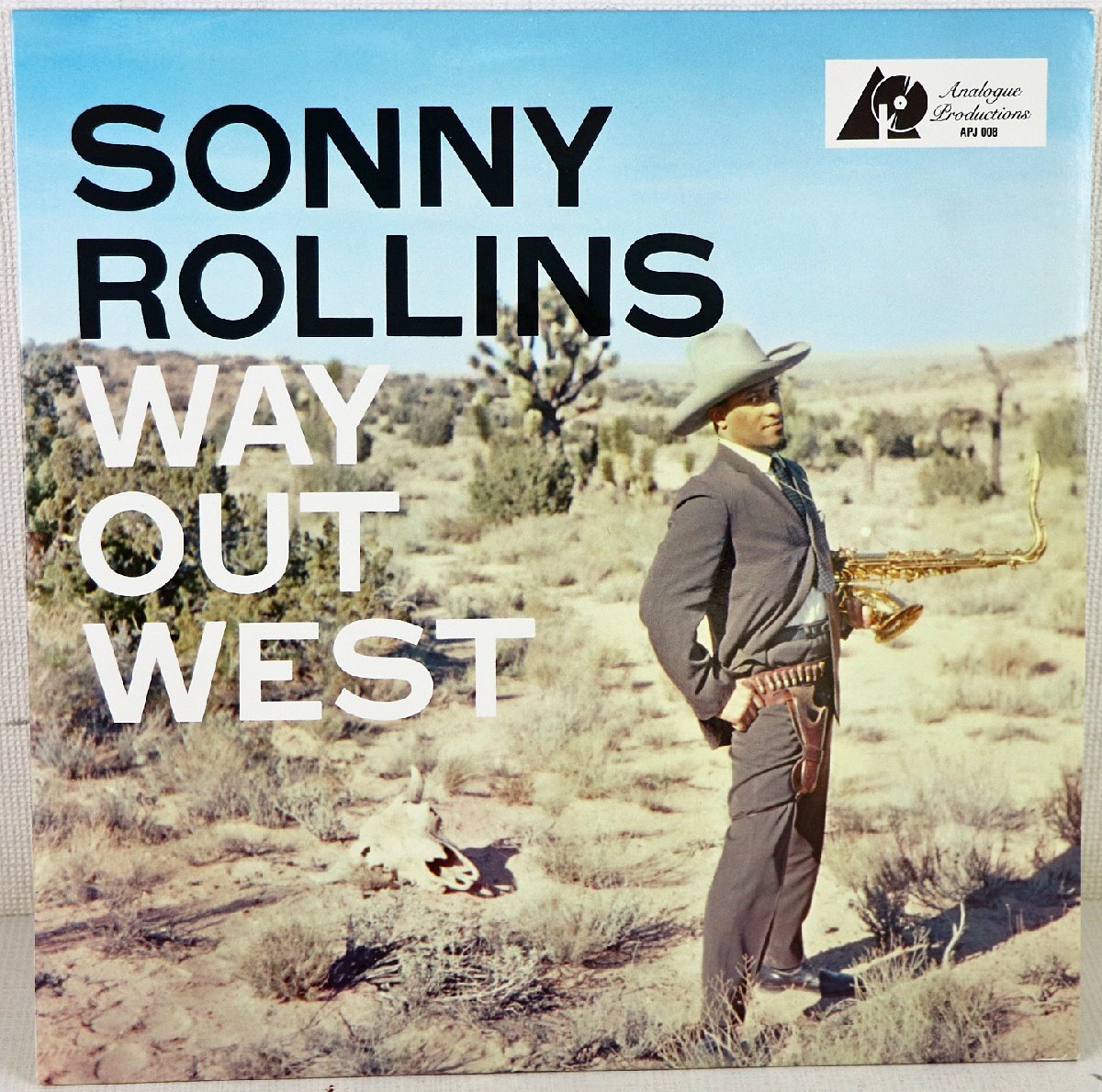 S 品 LPレコード SONNY ROLLINS/ソニー ロリンズ WAY OUT WEST APJ 008 Analogue Productions HQ 180g SUPER VINYL ...