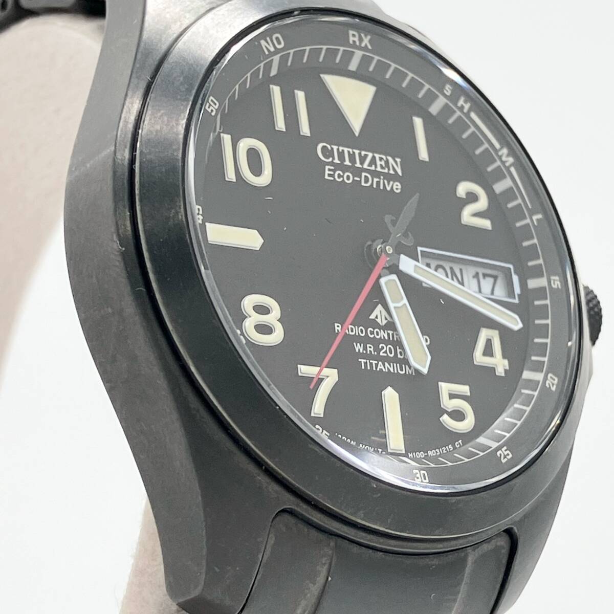 CITIZEN プロマスター H100-R014749 ／ 19203 腕時計 電波ソーラー 黒 デイト 3針 シチズン(プロマスター)｜売買されたオークション情報、yahooの商品情報を ...