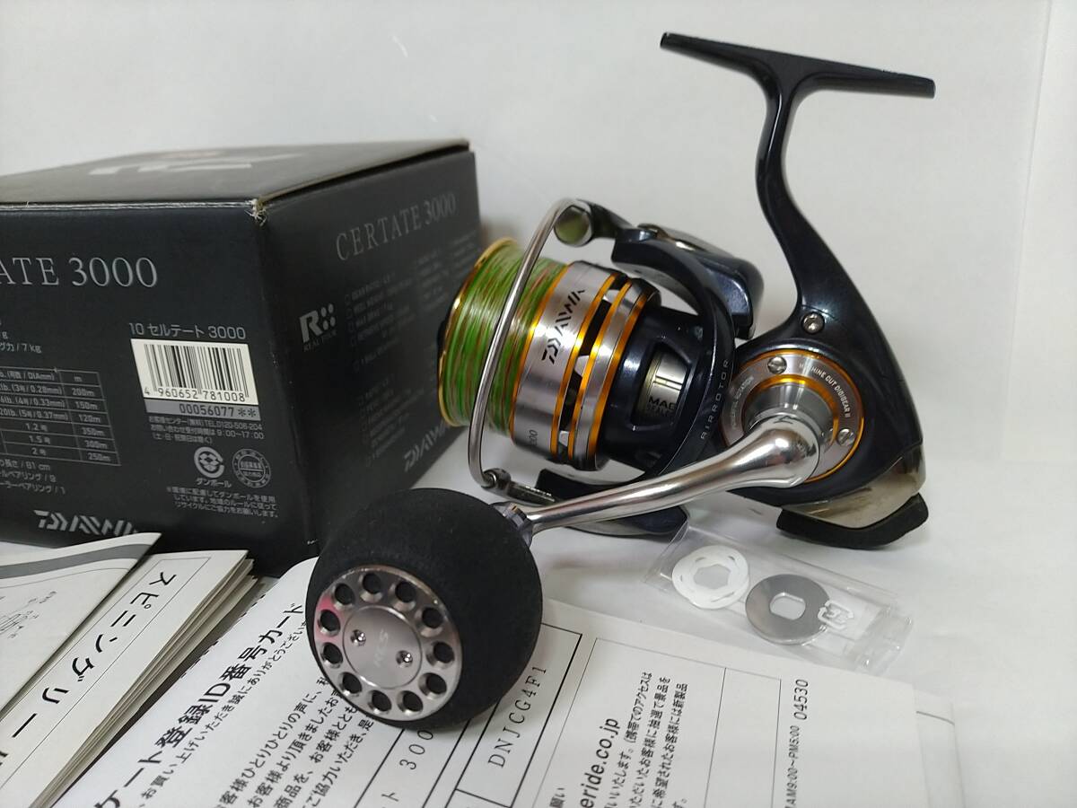 ダイワ 10セルテート 3000 DAIWA CERTATE 3000 00056077(ダイワ)｜売買されたオークション情報、yahooの ...