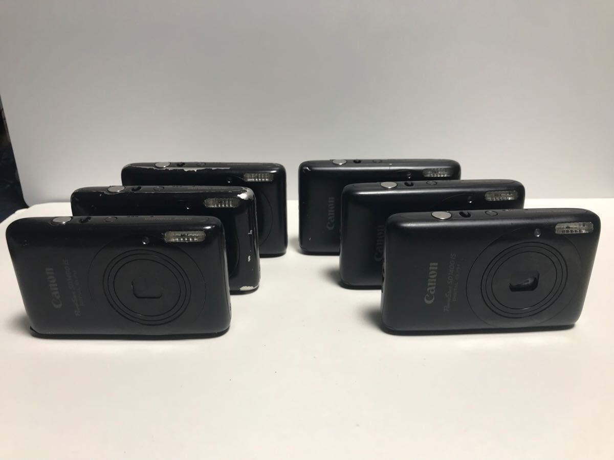 6個 まとめ売り Canon キャノン PowerShot SD1400IS DIGITAL ELPH コンパクトデジタルカメラ PC1472 ...