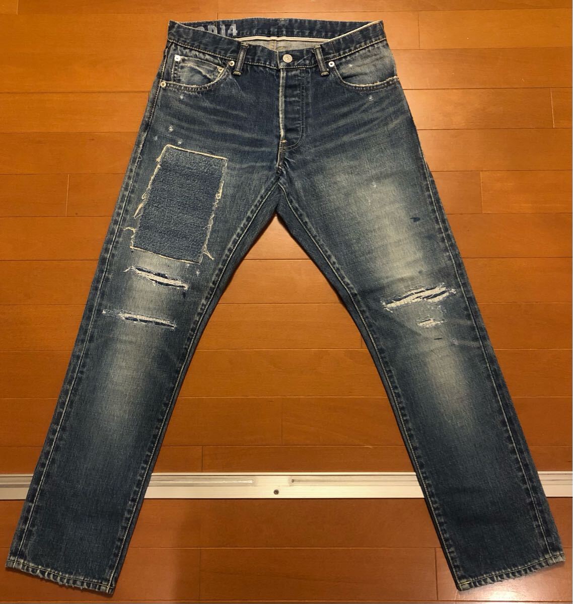 VISVIM 18AW SOCIAL SCULPTURE 10 DAMAGED-14 W32/L28 0118105005029(ボトムス ...