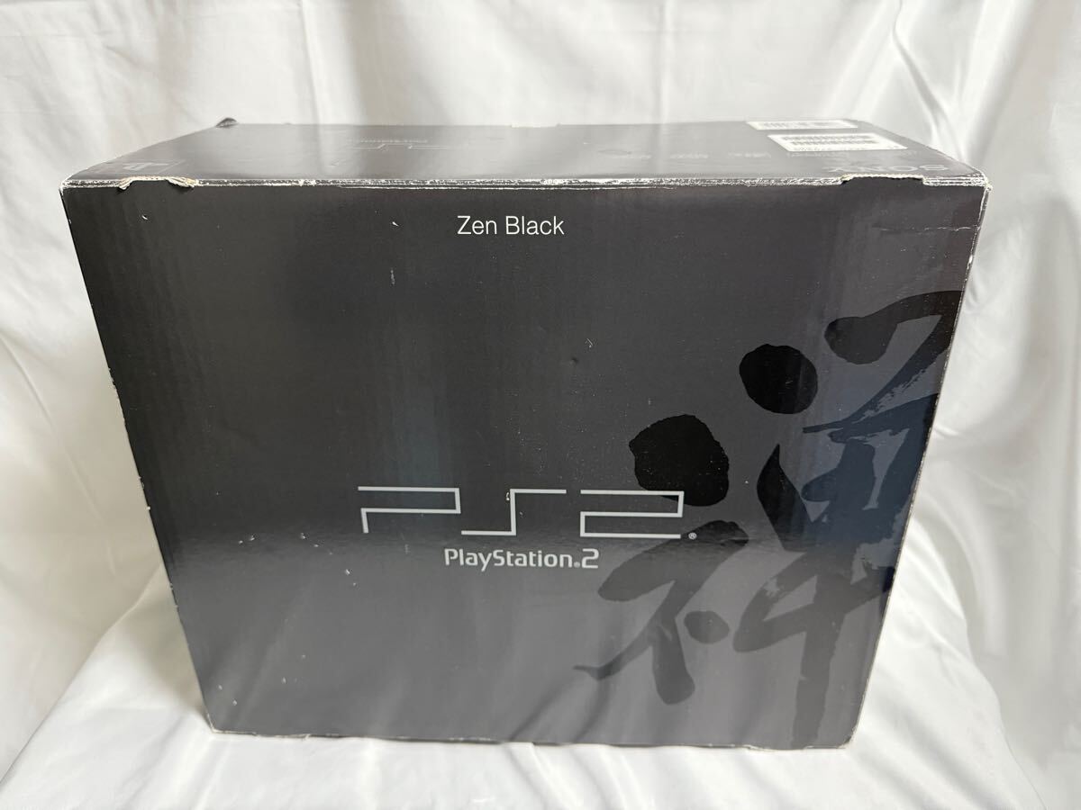 ジャンク 通電のみ確認 PS2 プレイステーション2 ZEN BLACK ソニー 箱 説明書付き(本体)｜売買されたオークション情報 ...