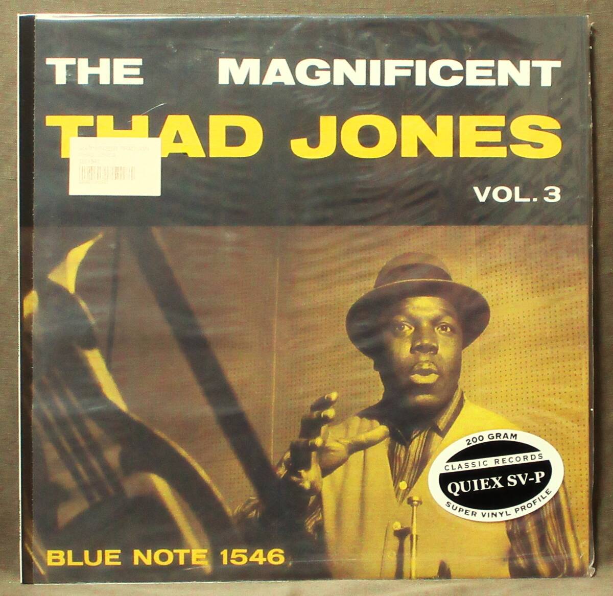 CLASSIC RECORDS高音質 THAD JONES THE MAGNIFICENT VOL.3 MONO/両溝 200g重量盤/サド ...