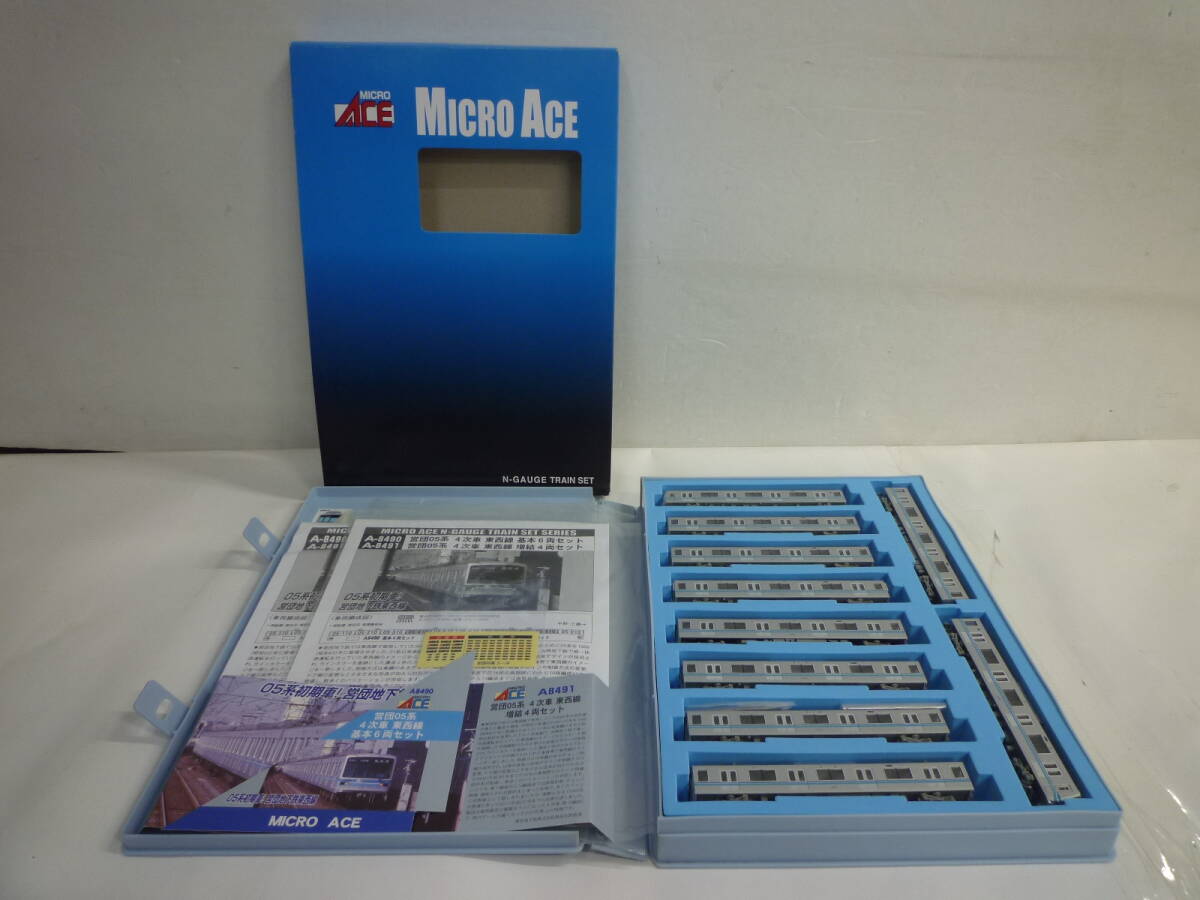 N-143 Nゲージ MICRO ACE A-8490 8491 営団05系 4次車 東西線 基本＋増結 計10両セット(通勤形電車)｜売買されたオークション情報、yahooの商品情報を ...