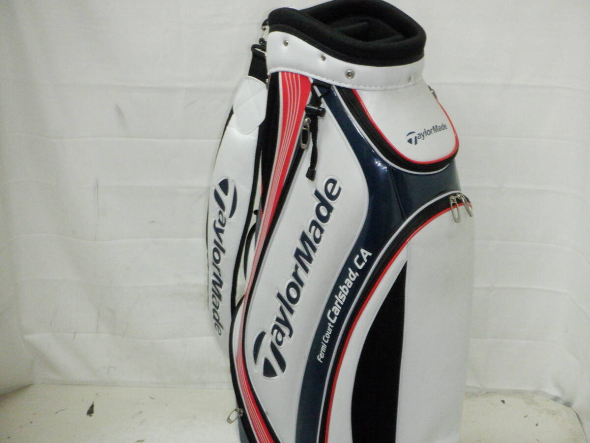 TaylorMade Carlsbad CA テーラーメイド 9.0型 アスリート スポーツカート WHxNVxRED ゴルフ キャディバック ...