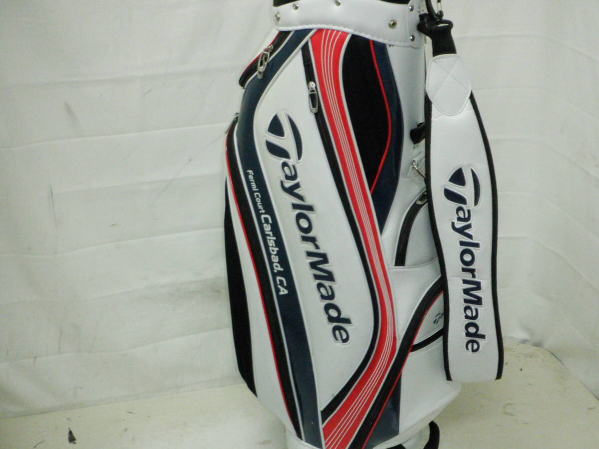 TaylorMade Carlsbad CA テーラーメイド 9.0型 アスリート スポーツカート WHxNVxRED ゴルフ キャディバック ...