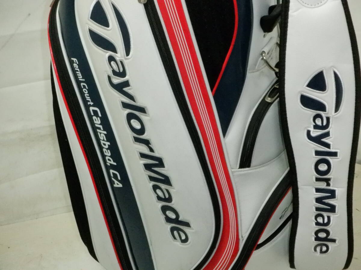 TaylorMade Carlsbad CA テーラーメイド 9.0型 アスリート スポーツカート WHxNVxRED ゴルフ キャディバック ...