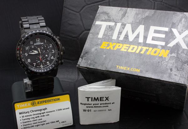 タイメックス/TIMEX ミリタリー クロノグラフ ウォッチ T49825(タイメックス)｜売買されたオークション情報、yahooの商品情報を ...