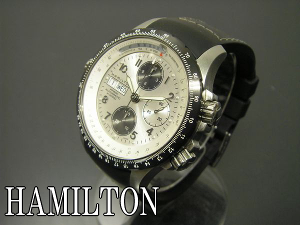 HAMILTON ハミルトン カーキ X-WIND クロノグラフ H776260(カーキ)｜売買されたオークション情報、yahooの商品情報を ...
