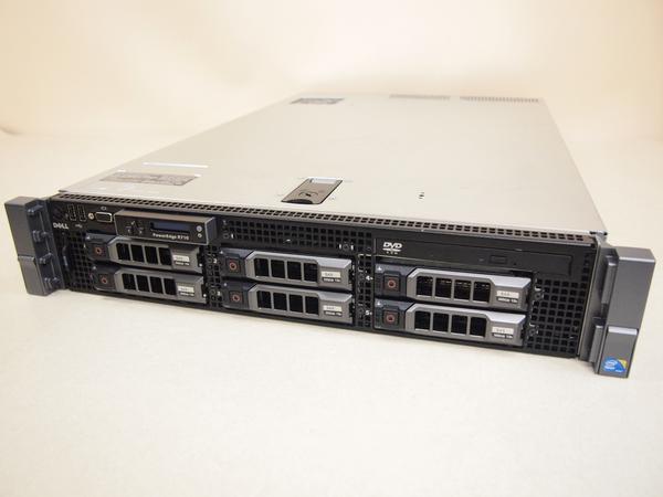 V9 DELL PowerEdge R710 QC L5520 2.27G×2/24G/300G×6/RAID(デル)｜売買されたオークション ...