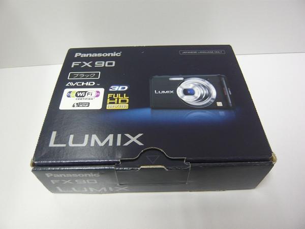Panasonic 1210万画素 LUMIX DMC-FX90-K ブラック WiFi(パナソニック)｜売買されたオークション情報 ...