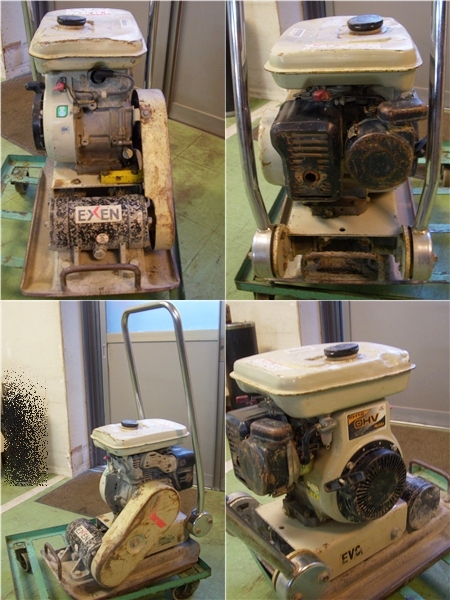 EXEN プレートコンパクター EVC60FA 4馬力 ランマー 建設機械(その他)｜売買されたオークション情報、yahooの商品情報をアーカイブ公開 - オークファン（aucfan.com）