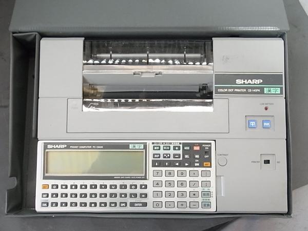 P27972.SHARP / PC-1360K CE-140PK / 動作未確認 ジャンク(ポケットコンピュータ)｜売買されたオークション情報、yahooの商品情報をアーカイブ公開 ...