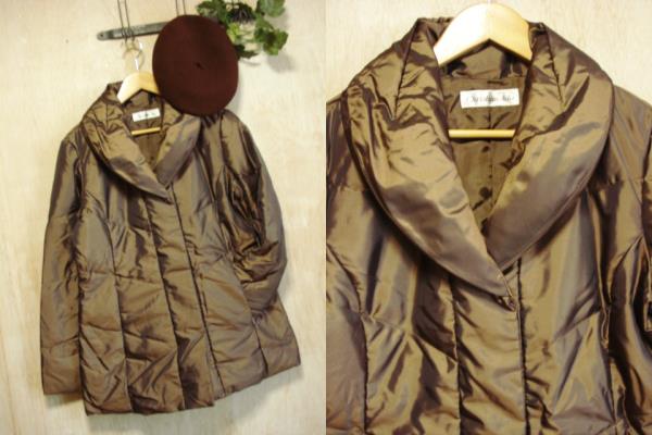 Christian Ada イトキン 婦人ヘチマ衿ダウンコート ジャケット(Mサイズ)｜売買されたオークション情報、yahooの商品情報を ...