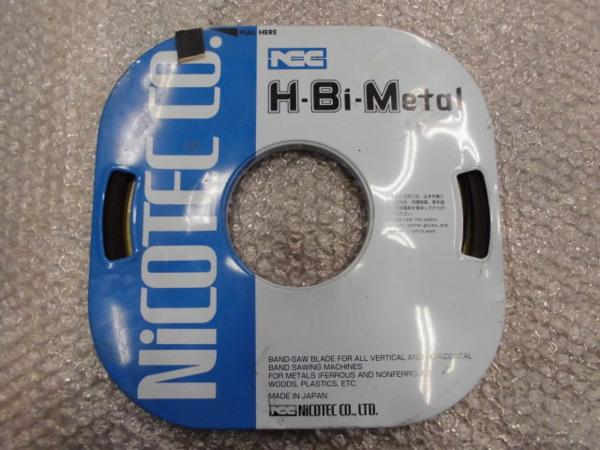 NICOTEC製 バンドソーブレード 10mm H-Bi-Metal Z034369 A4-2(研削、研磨機)｜売買されたオークション情報 ...