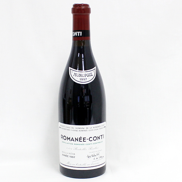 1円 DRC ROMANEE CONTI ロマネコンティ 1997年 o5b23116(コート・ドゥ・ニュイ)｜売買されたオークション情報 ...