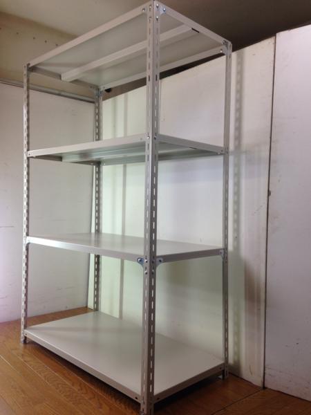 新古品 スチールラック/スチール棚/H1800 W1200 D600 4段(書斎/オフィス/業務用収納)｜売買されたオークション情報、yahooの商品情報をアーカイブ公開 - オークファン ...