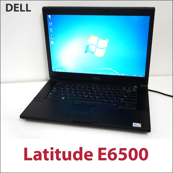 訳あり 1円 DELL Latitude E6500 Core2Duo 2GB Win7Ult 英語KB