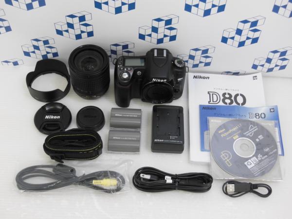Nikon D80 AF-S DX18-135G レンズキット CJ208159(ニコン)｜売買されたオークション情報、yahooの商品情報を ...