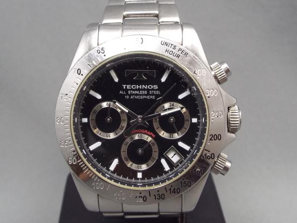 TECHNOS/テクノス T5128 クロノグラフ クォーツ メンズ(テクノス)｜売買されたオークション情報、yahooの商品情報をアーカイブ公開 - オークファン（aucfan.com）