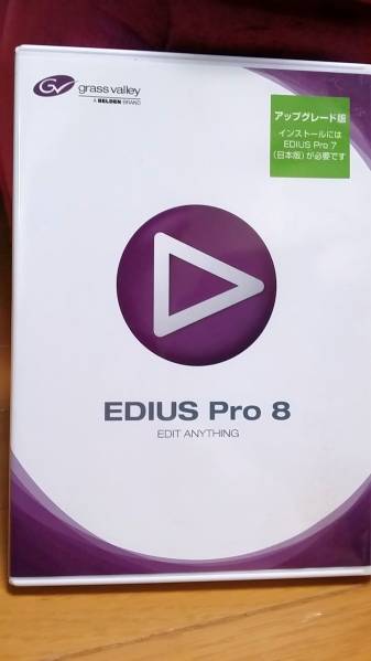 グラスバレー EDIUS Pro 8 アップグレード版 EPR8-UGR-JP(ムービー関係ユーティリティ)｜売買されたオークション情報、yahooの商品情報をアーカイブ公開 - オークファン ...