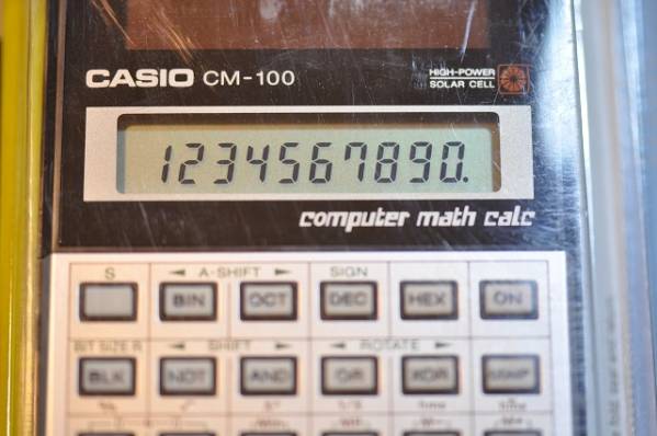 関数電卓 カシオCASIO CM-100 海外仕様 英語取説付(カシオ)｜売買されたオークション情報、yahooの商品情報をアーカイブ公開 ...