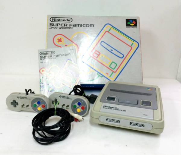 SFC 箱付きセット スーパーファミコン SHVC-001 4f(本体、アクセサリー)｜売買されたオークション情報、yahooの商品情報を ...