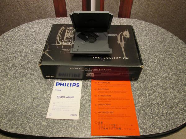 なんと PHILIPS AZ6829 元箱完備のレアなポータブルCD(CDプレーヤー)｜売買されたオークション情報、yahooの商品情報を ...