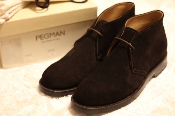 PEGMAN スエードチャッカブーツ ALDEN オールデン(6インチ以下)｜売買されたオークション情報、yahooの商品情報をアーカイブ公開 ...